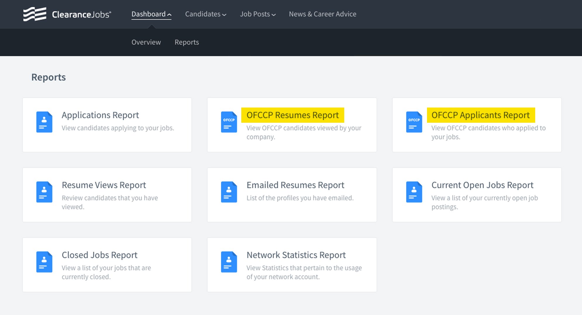 OFCCP - ClearanceJobs Employer Information Center